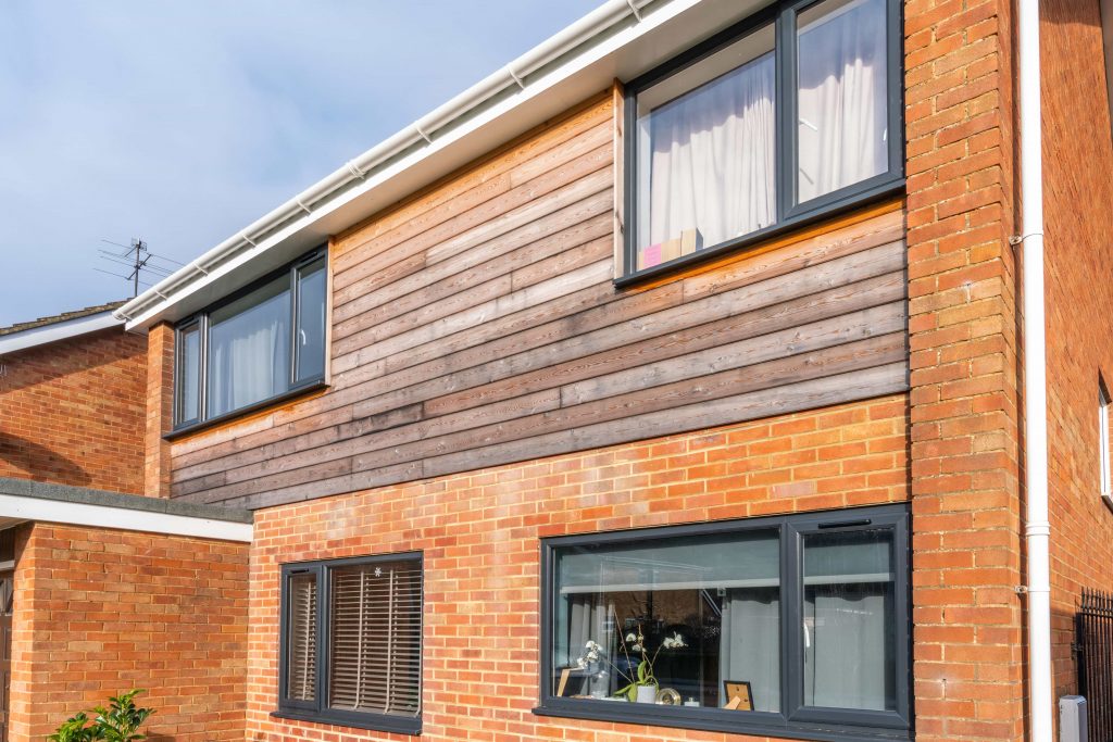 A Rustic Makeover With Siberian Larch Cladding And Modern Frames | QBD